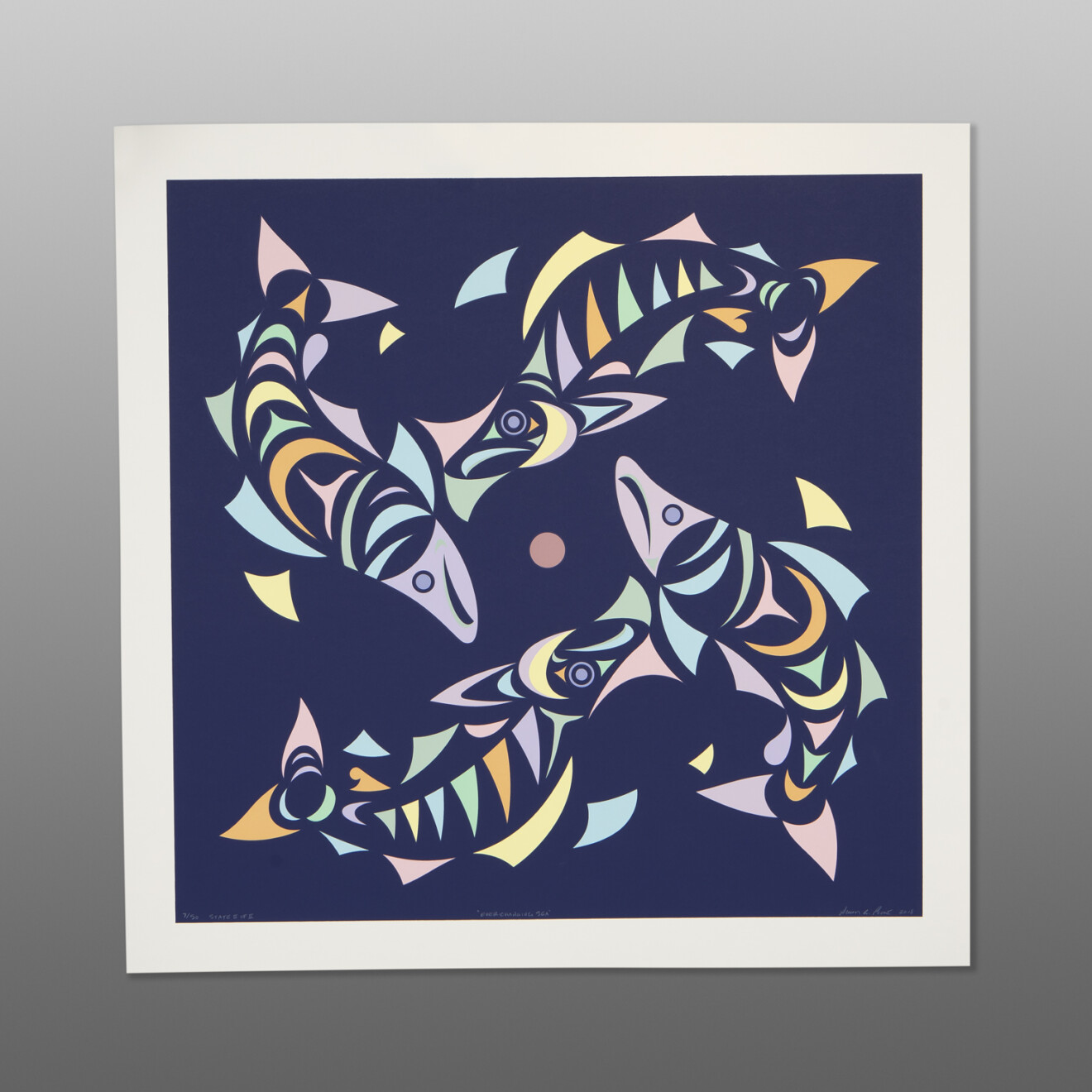 Ever-Changing Sea (State II)Susan Point$900 - Steinbrueck Native Gallery