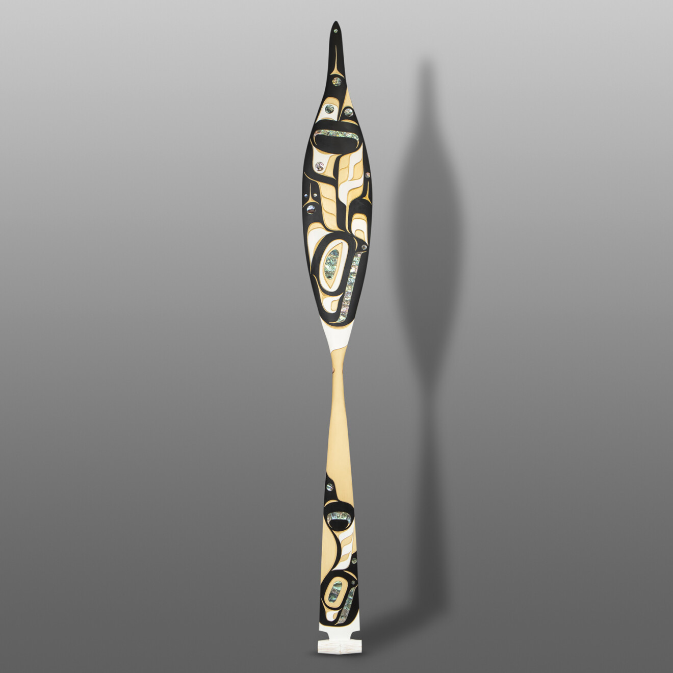 Orca & Seal Paddle Moy SutherlandSold - Steinbrueck Native Gallery