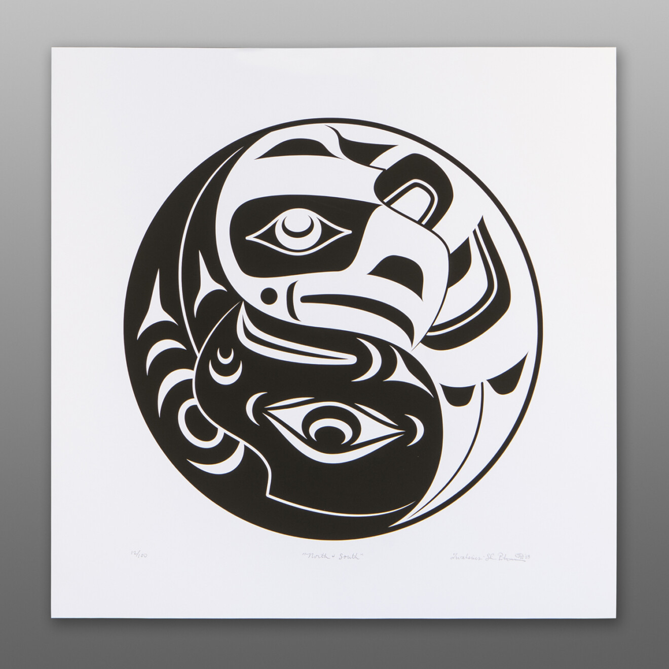 North & South Shaun Peterson$200 - Steinbrueck Native Gallery