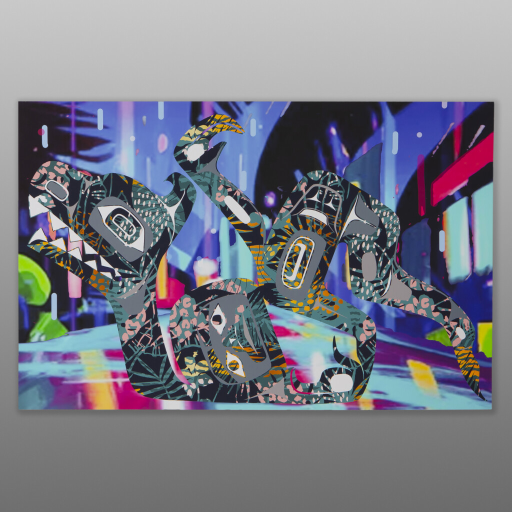 Streetlights Alison Bremner$1200 - Steinbrueck Native Gallery